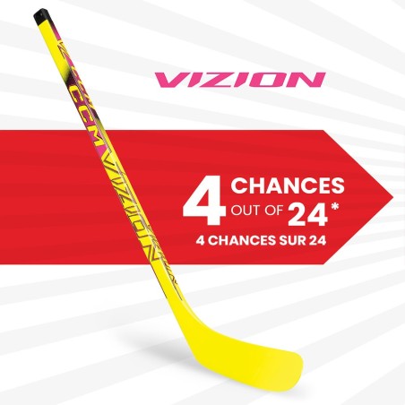 Mini-crosse de hockey CCM Secret Minis 2025 - Le Vestiaire